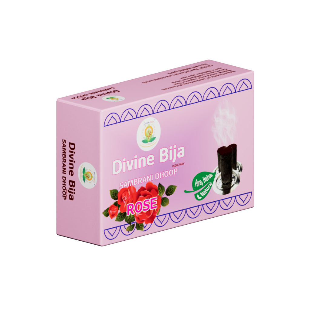 Sambrani Dhoop - Rose – DivineShip